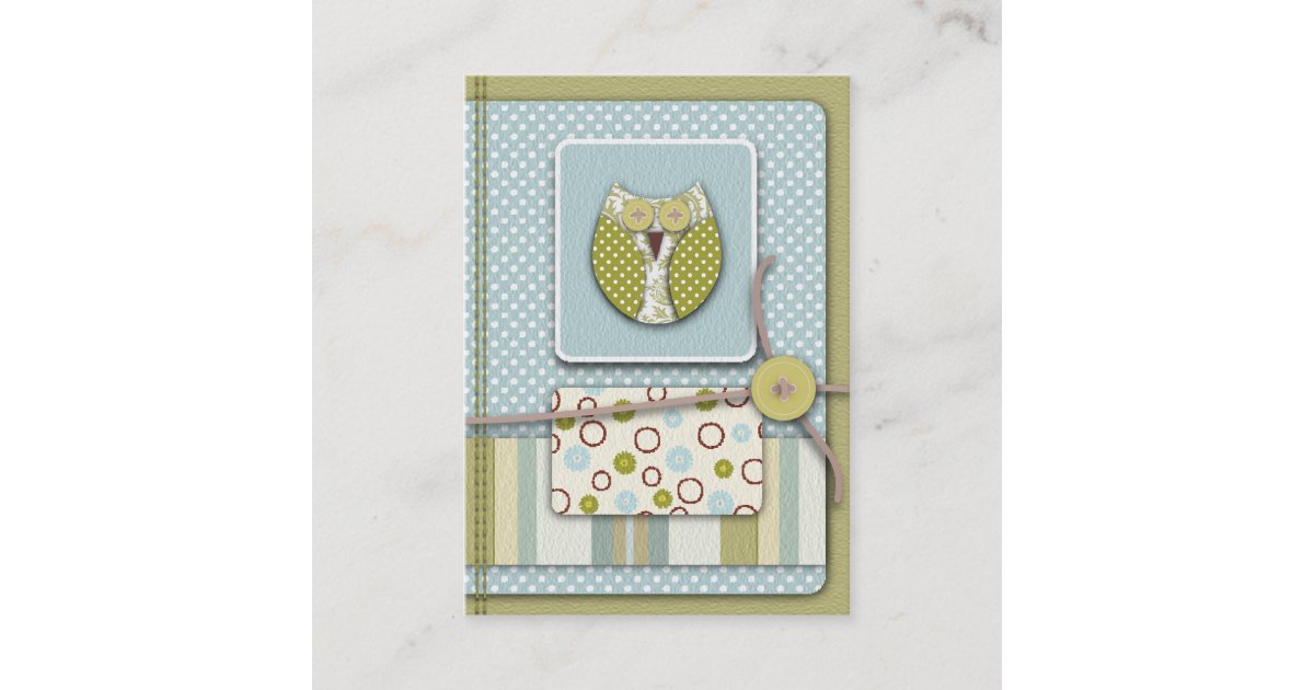 Owl Reminder Card | Zazzle