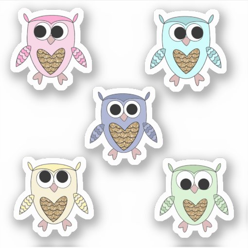 Owl Stickers | Zazzle
