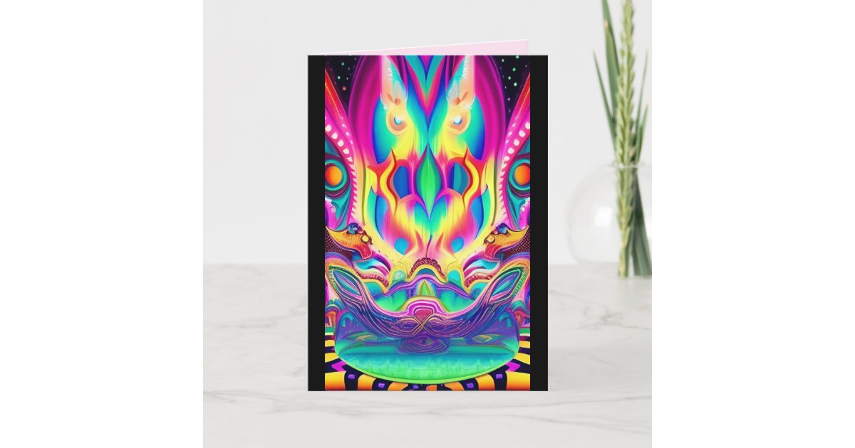 owl temple greeting card | Zazzle