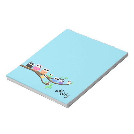 "OWL Together Now" Notepad | Zazzle