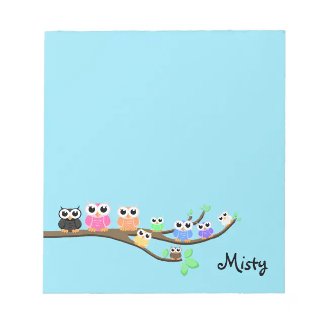 "OWL Together Now" Notepad | Zazzle