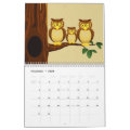 Owls & Birds Calendar | Zazzle