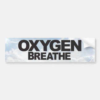 Oxygen Bumper Stickers - Car Stickers | Zazzle