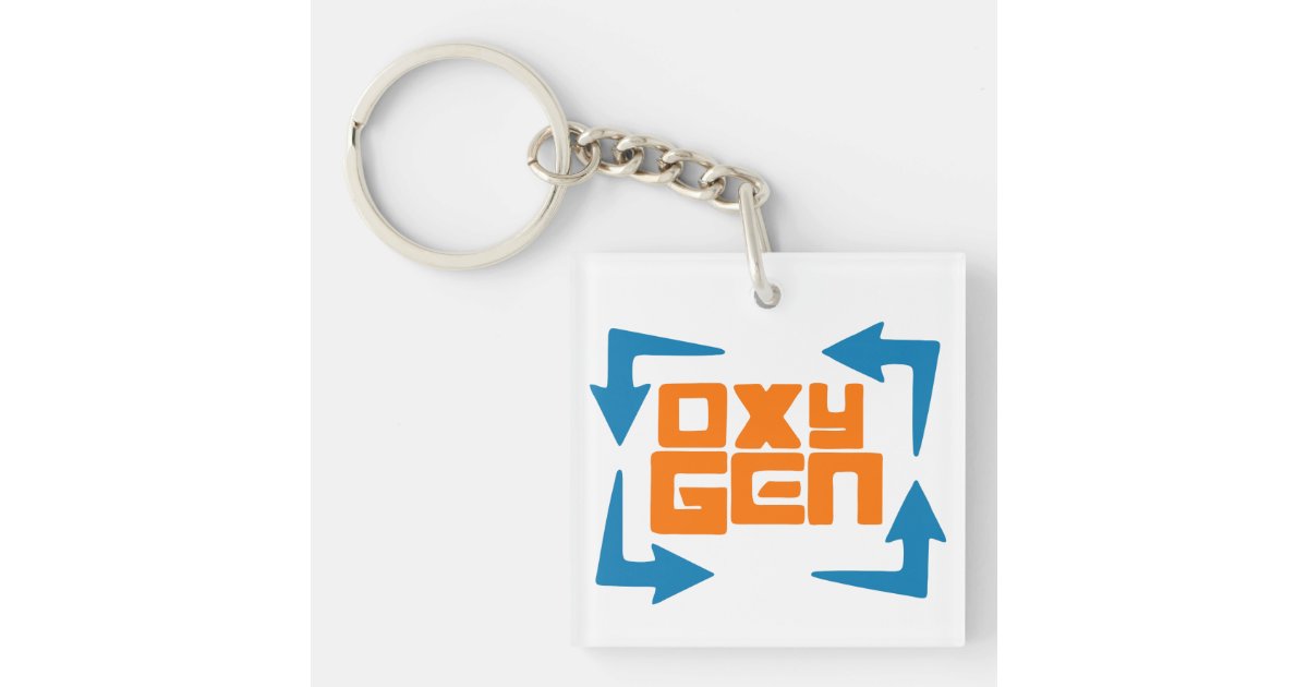 oxyGEN Key Chain | Zazzle