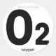 Oxygen Sticker | Zazzle