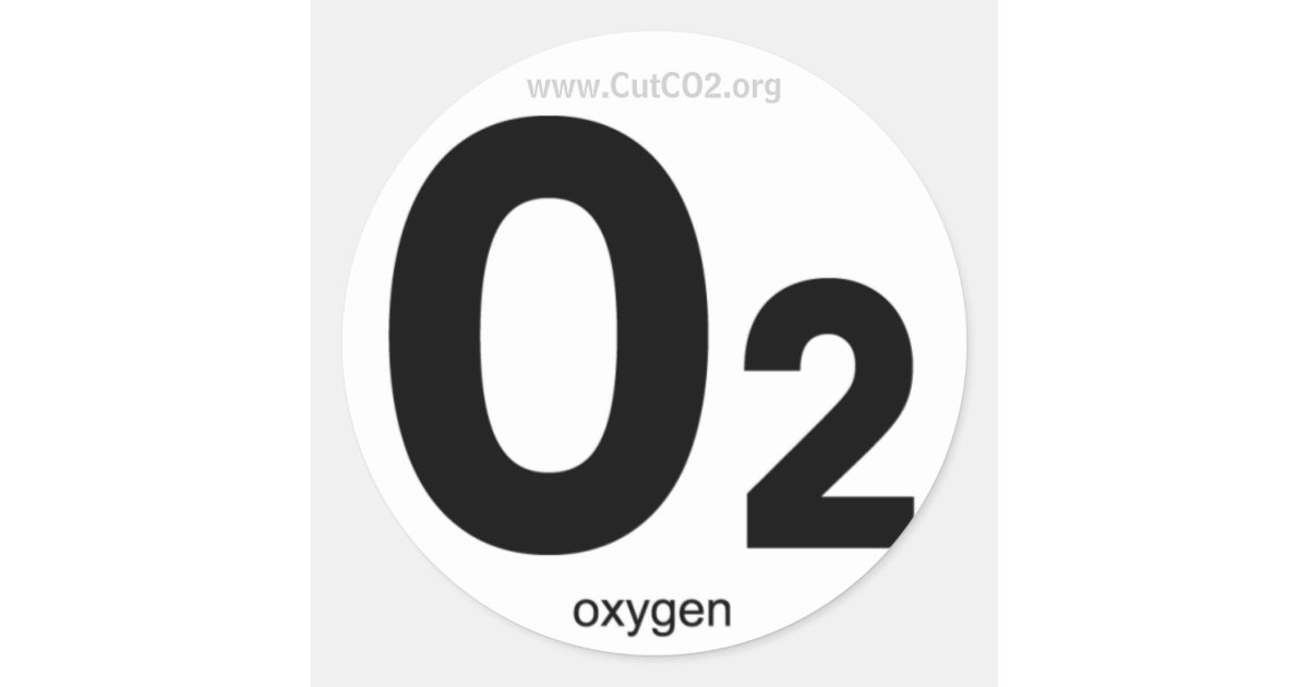 Oxygen Sticker | Zazzle.com