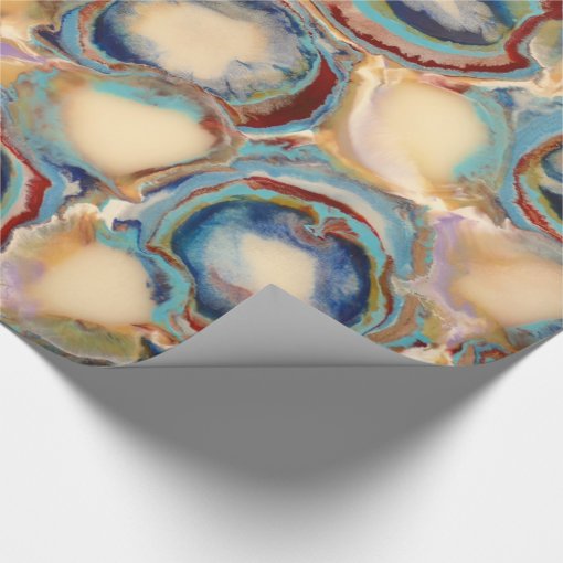 Oysters and Agates Wrapping Paper | Zazzle