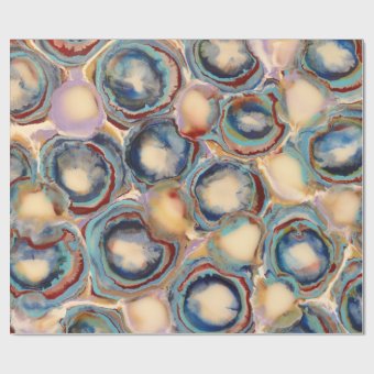 Oysters and Agates Wrapping Paper | Zazzle