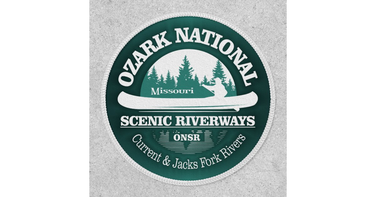 Ozark National Scenic Waterways (CT) Patch | Zazzle