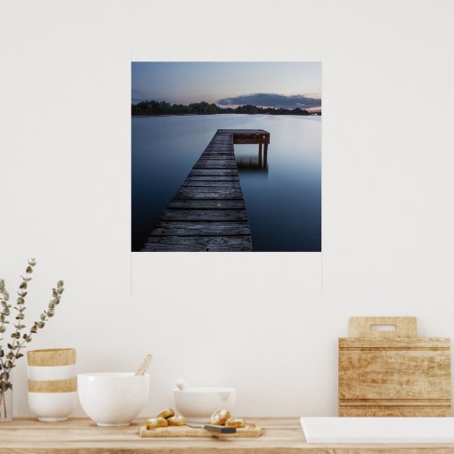 Ozarks Lake And Boat-dock Poster | Zazzle