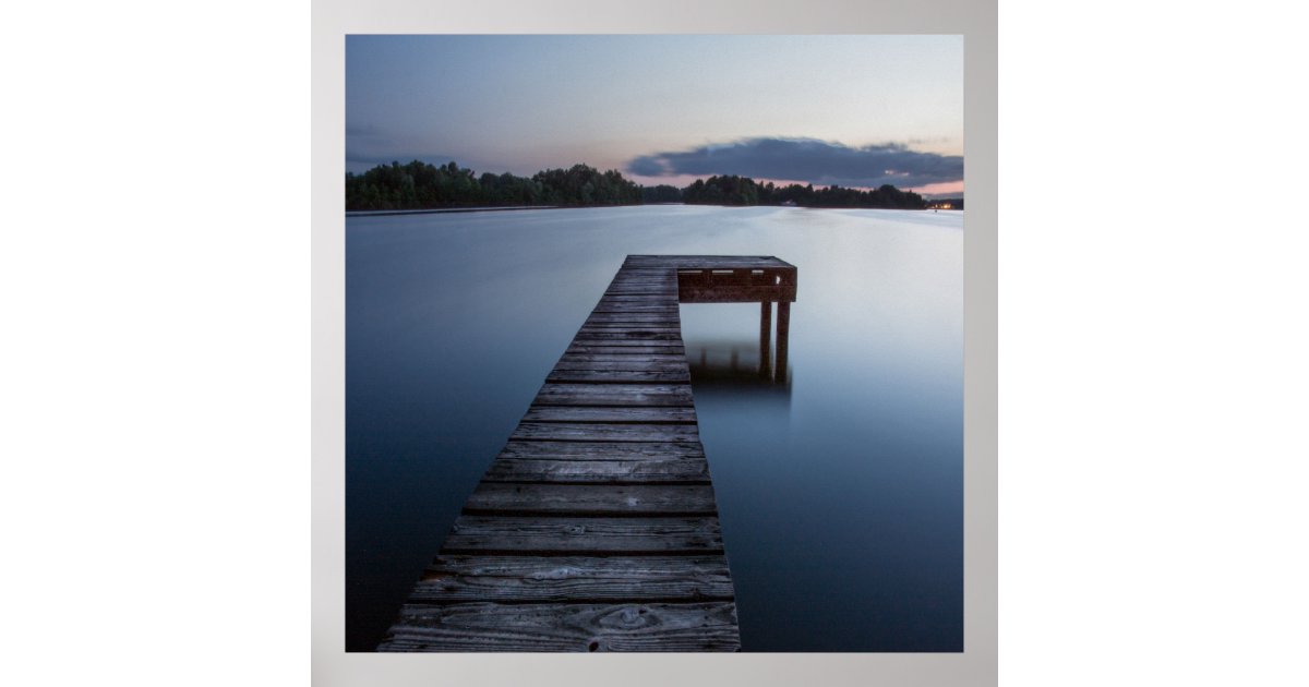 Ozarks Lake And Boat-dock Poster | Zazzle