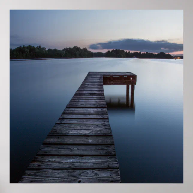 Ozarks Lake And Boat-dock Poster | Zazzle