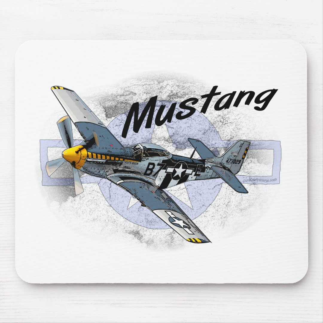 P51 Mustang Mouse Pad | Zazzle