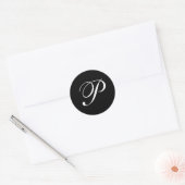 P Monogram Stickers | Zazzle