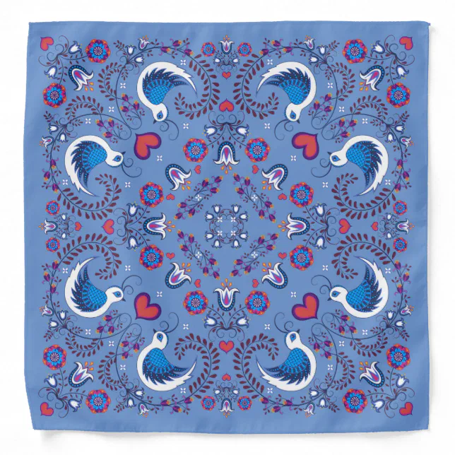 PA Dutch Folk Art Bandana | Zazzle