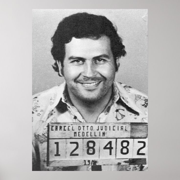 PABLO ESCOBAR PRISON POSTER | Zazzle