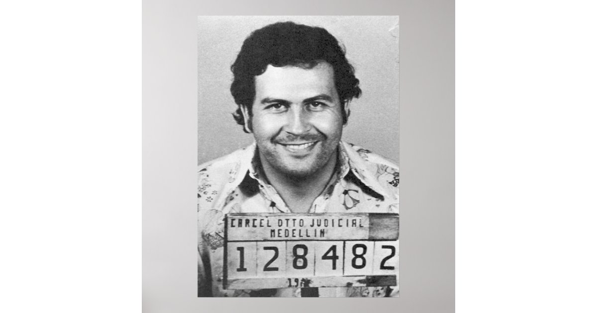 PABLO ESCOBAR PRISON POSTER | Zazzle