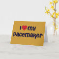 Pacemaker T-shirts | Get Well Gifts Card | Zazzle