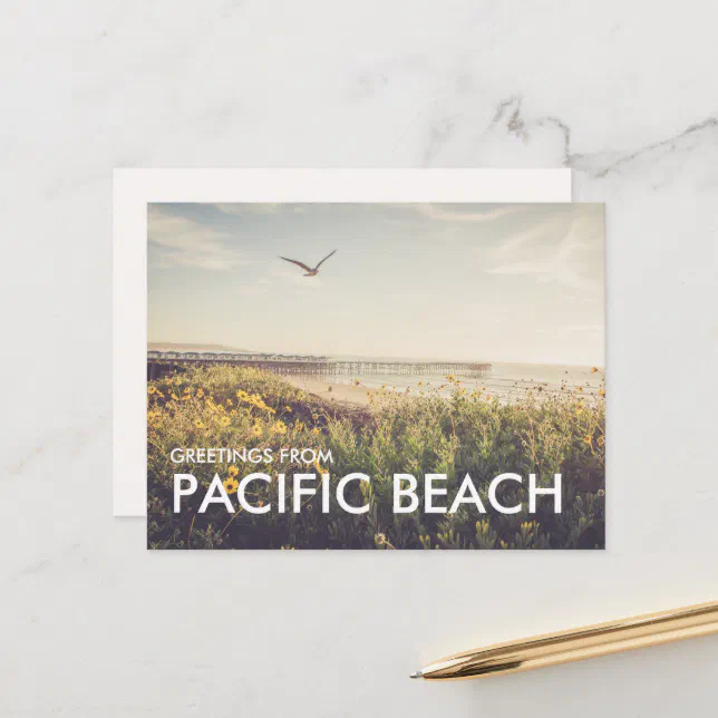 Pacific Beach San Diego Postcard | Zazzle