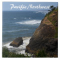 Pacific Northwest Scenic Coastline Ceramic Tile | Zazzle
