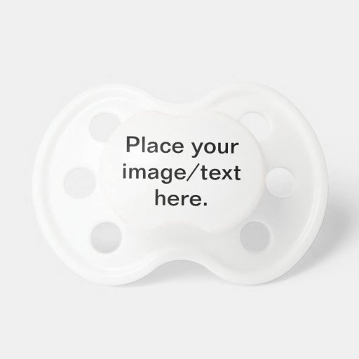 Pacifier Template | Zazzle