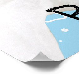 Pacify the Baby | Hilarious Baby Shower Game Poster | Zazzle