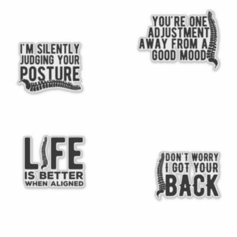 Pack Chiropractor Chiropractic Sticker | Zazzle