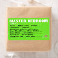 Packing Moving Organizing Labels - Master Bedroom | Zazzle
