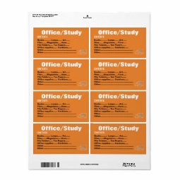 Packing Moving Organizing Labels - Office/Study | Zazzle