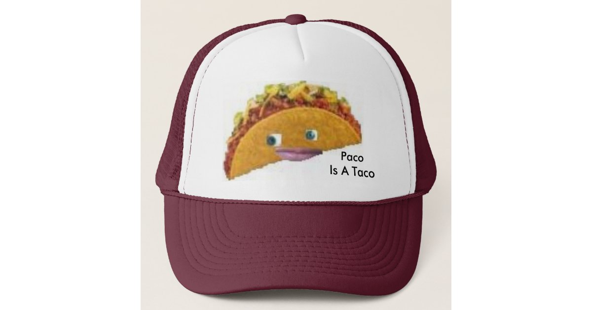 Paco the Taco Hat | Zazzle