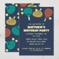 Padel Tennis Themed Custom Party Invitation | Zazzle