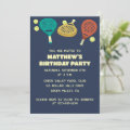 Padel Tennis Themed Custom Party Invitation | Zazzle