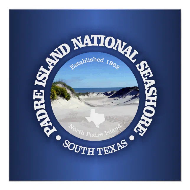 Padre Island National Seashore Poster | Zazzle