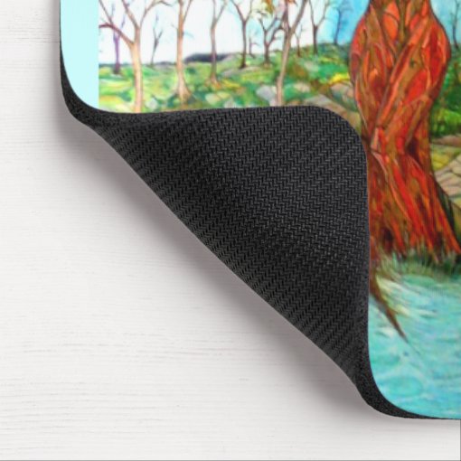 Pagan Dryad Tree Goddess Wiccan Nature Art Mouse Pad | Zazzle
