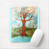 Pagan Dryad Tree Goddess Wiccan Nature Art Mouse Pad | Zazzle