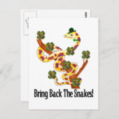 Pagan Snakes Postcard | Zazzle