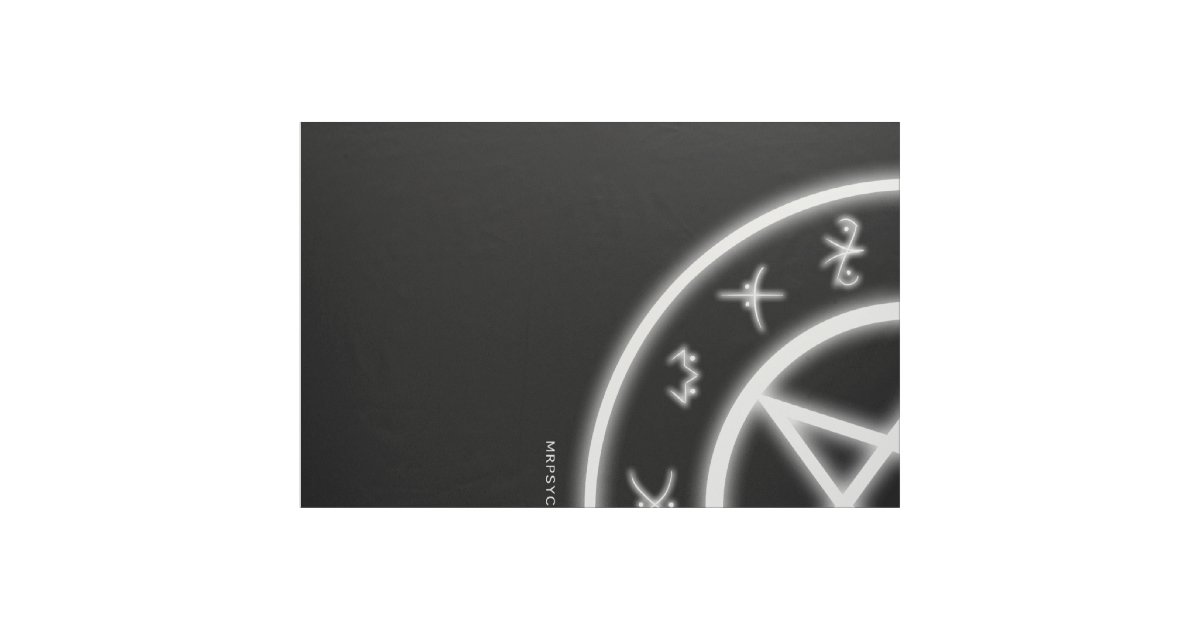 Pagan Symbols Fabric | Zazzle