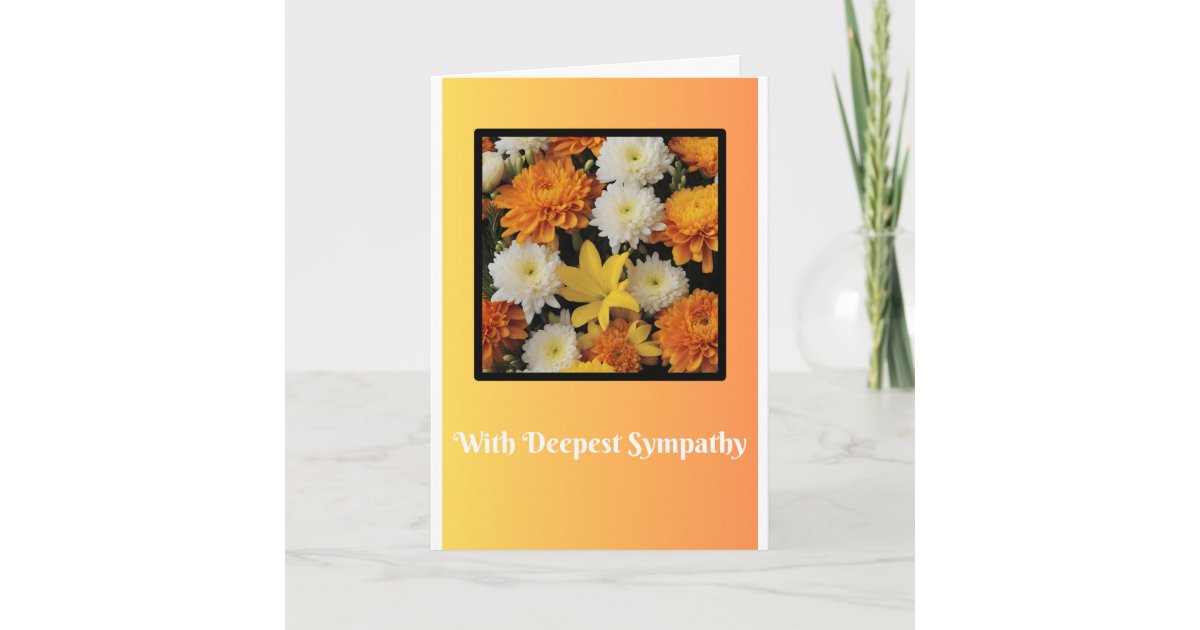 Pagan Sympathy Card | Zazzle
