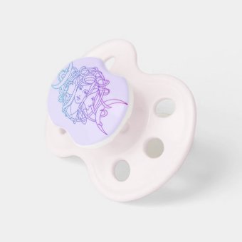 Pagan Wiccan Triple Moon Goddess Pacifier | Zazzle