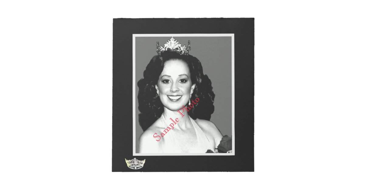 Pageant Autograph Sheets Notepad | Zazzle
