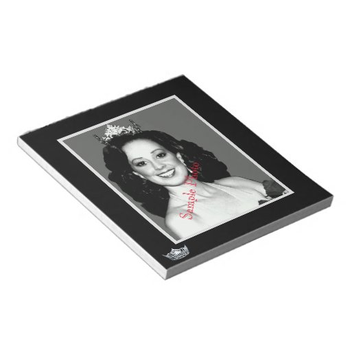Pageant Autograph Sheets Notepad | Zazzle
