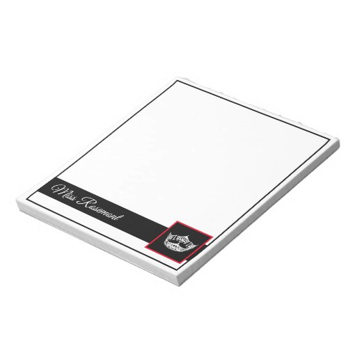 Pageant Crown Autograph Pad | Zazzle