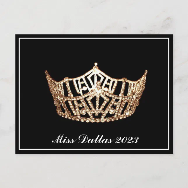 Pageant Crown Postcard | Zazzle