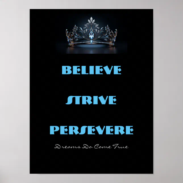 Pageant Crown Poster | Zazzle