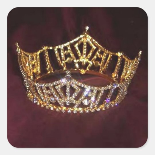 Pageant Crown Sticker | Zazzle.com