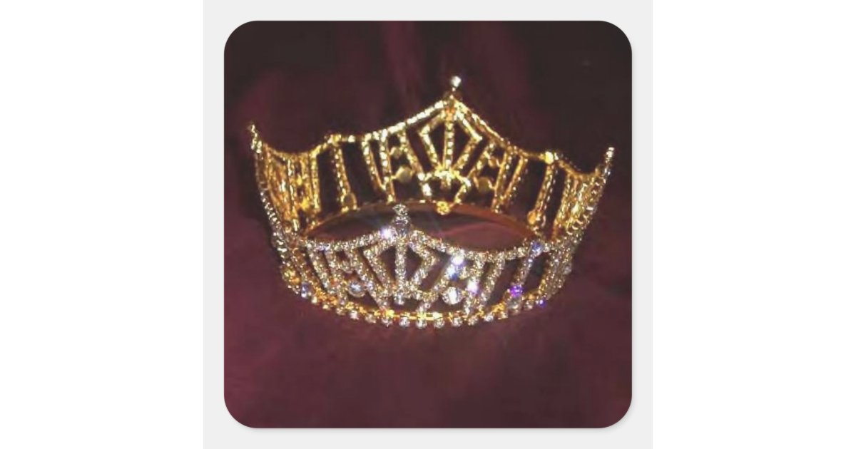 Pageant Crown Sticker | Zazzle