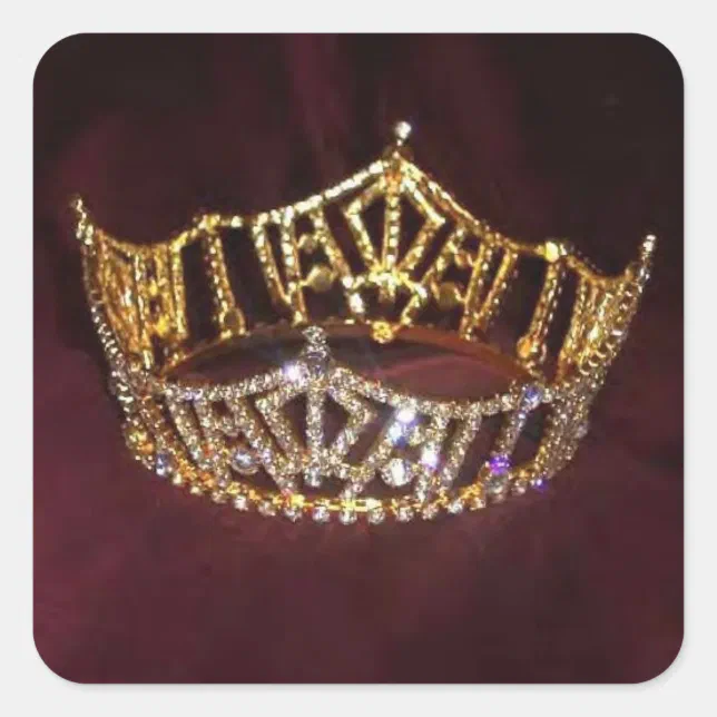 Pageant Crown Sticker | Zazzle