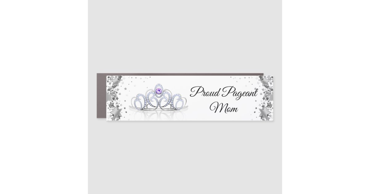 Pageant Mom Bumper Car Magnet | Zazzle