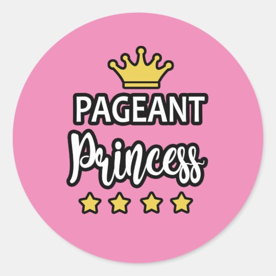 Pageant Princess Stickers | Zazzle.com