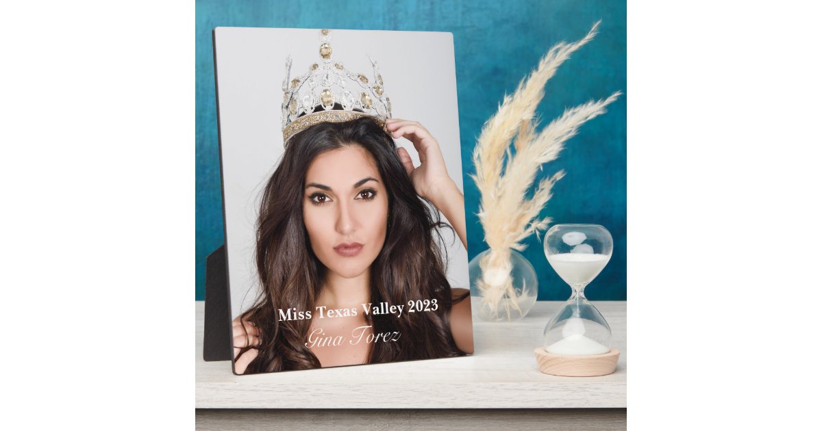 Pageant Queen Plaque | Zazzle